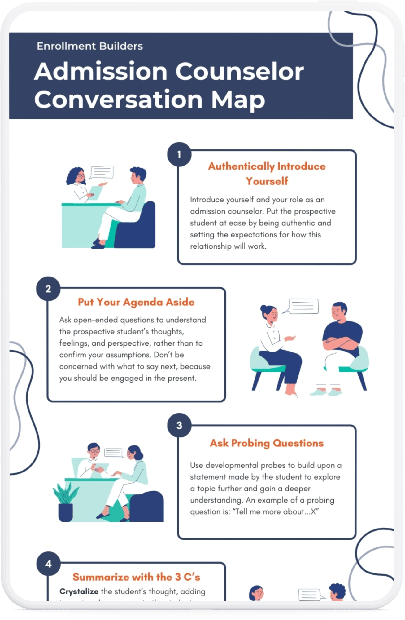 Admissions Counselor Conversation Guide